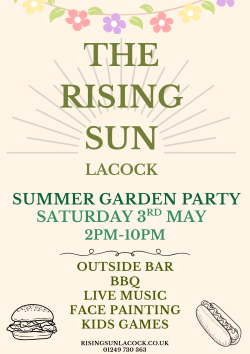 The Rising Sun at Lacock